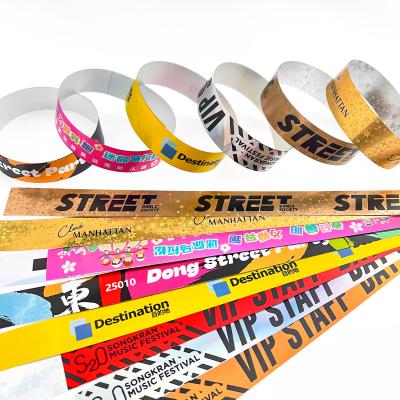 China Eye-Catching Glitter Holographic Party Wristbands with Personalized Logo for sale