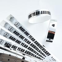 China Business Product Gift Promotional Glitter Bracelet Wristband For Your Party Concert Wristbands for sale
