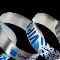 China Customizable Glitter Party Wristbands for Festive Event Entry & Promotion for sale