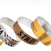 China Custom Glitter Party Wristbands for Events Silver Gold Unisex for sale