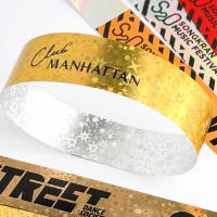 China Glitter Party Wristbands Unisex Adjustable for Events for sale