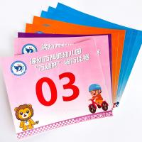China Tyvek Race Bib Numbers - Customizable Screen Printed 0.5mm for sale