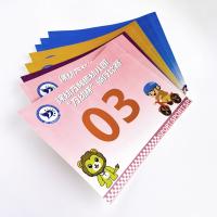 China Tyvek Race Bib Numbers 210mm Screen Printed Custom Colors for sale
