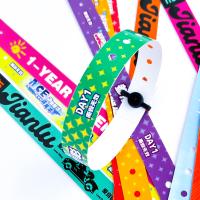 China Custom PVC Wristbands with Logo Waterproof for Events for sale