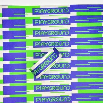 China Tyvek Paper Adjustable Paper Wristbands for Parties Event for sale