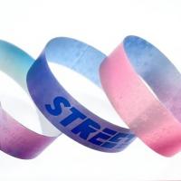 China Glitter Party Wristbands Customizable and Durable for sale