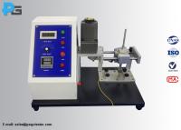 China ISO6722-1 Motor-Driven Scrape Abrasion Test Apparatus For Testing Auto Cables for sale