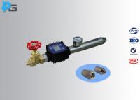 China IEC60529 Handheld Hose Nozzle Tester Stainless Steel 2.5-3 M Distance for sale