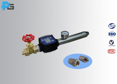 China IEC60529 Handheld Hose Nozzle Tester Stainless Steel 2.5-3 M Distance for sale