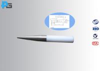 China UL507 UL1278 Test Finger Probe 1 / 8 Inch Head Radius Apply To Fan Blades for sale