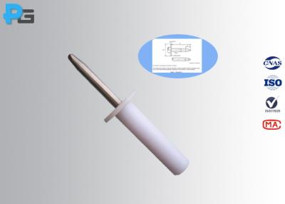China IEC61010-1 Clause 6.2.1 Annex B Figure B.1 Rigid Finger Probe Metal and Nylon Construction for sale