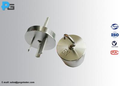China Three-Pin Gauge for Checking the Resistance to Lateral Strain AS/NZS 3112 figure 3.6 for sale