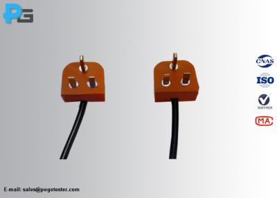China Test Plug for Temperature Rise of BS Socket-Outlets as Per BS1363-2 figure 30 for sale