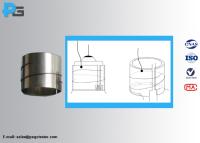 China 99% Purity Nickel Sleeves for Testing Temperature Rising of E14 E26 E27 B22 E12 Lampholders Compliant to IEC60360 for sale
