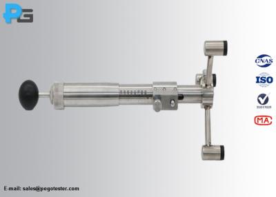 China ISO4532 Compliant Pistol Test Apparatus with 0~90 N/cm Impact Force and 5mm Steel Ball Tip for Enamelled Articles Testing for sale