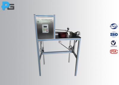 China IEC60335-2-2 Compliant Abrasion Test Apparatus with 30r/min Crank Speed and 0.1m/min Abrasive Cloth Belt Speed for Current-Carrying Hose Testing for sale