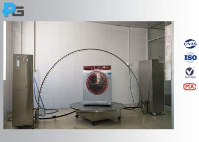 China IPX3 IPX4 Swing Pipe Ingress Protection Test Equipment 220V/50Hz With Radius R1000 for sale