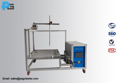 China IEC60335-2-25 Clause 18 Microwave Oven Door Endurance Tester with PLC Control for sale