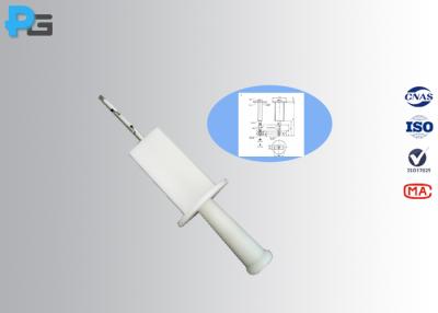 China IEC 62196 Compliant Test Finger Probe with 42V Electric Indicator and 80±0.2mm Finger Length for sale