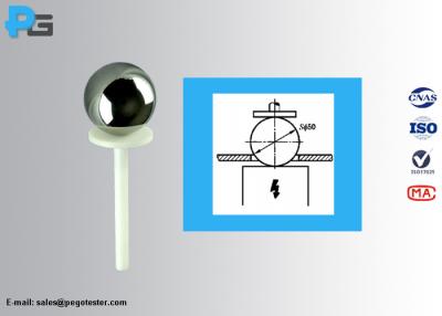 China 50mm Steel Sphere Ingress Protection Test Equipment Test Probe A For IP1X / Accessiblity for sale