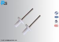 China Long Taper Threaded Taper Pin Cylindrical Φ4 Length 50 Metal / Nylon Material IEC61032 for sale