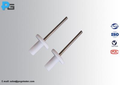 China Long Taper Threaded Taper Pin Cylindrical Φ4 Length 50 Metal / Nylon Material IEC61032 for sale