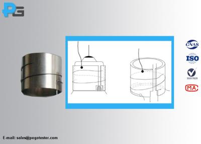 China IEC60360 Cap Temperature Rise Test Lampholders Sleeve Made by Nickel 99% for sale