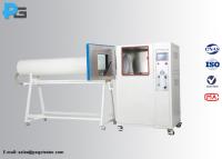 China SUS304 Stainless Steel Water Jets Test Chamber with PLC Touch Screen Control for IPX5 IPX6 Testing IEC60529 Compliance for sale