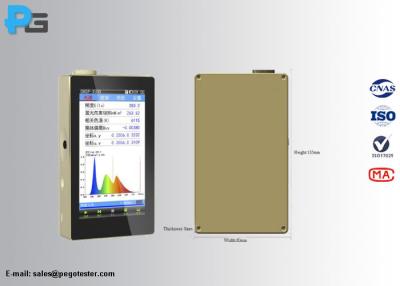 China Protable Visible LED Spectrometer for sale