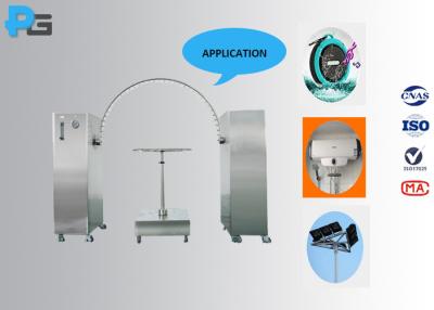 China 0.4mm Nozzles Rain IP Testing Equipment Waterproof IEC60529 IPX3 IPX4 24 Months Warranty for sale