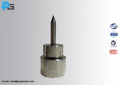 China Hardened Steel Test Pin with Tip Radius R0.25 30N Force Conforms To IEC60335-1 Clause 21.2 for sale