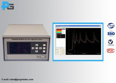 China TP-X Multiplex Thermometer Environment Test Equipment With Software K Type Thermocouples for sale