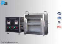 China FMVSS302 SUS304 Vehicle Horizontal Flammability Tester for sale