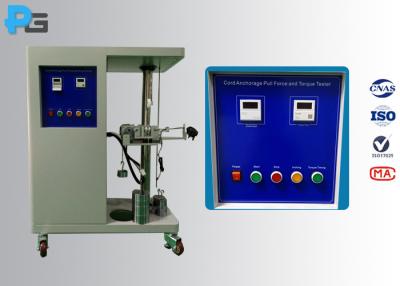 China Calibrated Power Cord 100N Tension Torsion Testing Machine IEC60335-1 for sale