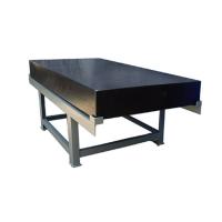 China Black Granite Flatness Measure Table High Precision Grade 000-1 300x200mm to 6000x2000mm for sale