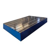 China Hollow Type Cast Iron Surface Plate With T Slot for sale