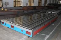 China T Slotted Motor Test HT250 Cast Iron Bed Plates Sand Casting for sale