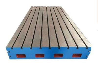 China OEM Hollow Cast Iron T Slotted Floor Plates 1000x750mm 1000x1000mm for sale