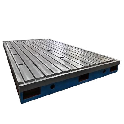 China 100 X 100 Surface Inspection T Slot Cast Iron Surface Table 2 Grade for sale