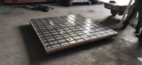 China Heavy Duty 200HB T-Slot Base Plate 2000x2000mm with 150 Tons/m² Load Capacity and DIN/IS Standards for sale