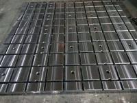 China Heavy Duty 200HB T-Slot Base Plate 2000x2000mm with 150 Tons/m² Load Capacity and DIN/IS Standards for sale