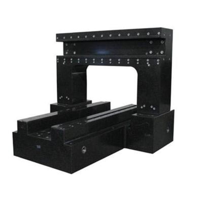 China Jinan Black Granite Engraving Machine Base 6000x3500x600mm with High Precision & Wear Resistance for Industrial Applications for sale