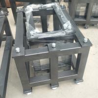 China Custom CNC Machine Leveling Steel Welding Stand - 600mm Height, 3mm Thickness with 5-Point Adjustable Bolts for sale