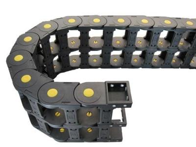 China CNC Tools PA66 Plastic Cable Chain 56.125 Energy Chain Load Bearing Cable Tracks for sale