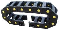 China PA66 Plastic Cable Drag Chain - High Strength Wire Carrier for CNC Machines with Multiple Width Options for sale