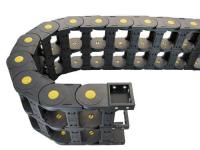 China PA66 Plastic Drag Chain Cable Carrier for CNC Machines - Flexible Wire Protection with Multiple Width Options for sale