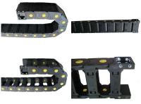 China PA66 Nylon One Side Open Drag Chain Cable Carrier for CNC Machines - Impact Resistant Engineering Plastic for sale