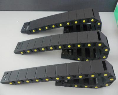 China PA66 Nylon One Side Open Drag Chain Cable Carrier for CNC Machines - Impact Resistant Engineering Plastic for sale
