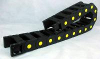 China PA66 Plastic Cable Drag Chain 56.125 for CNC Machines - High Strength Engineering Polyamide Cable Carrier for sale