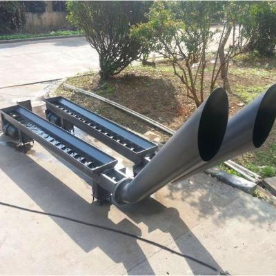 China Small Footprint Auger Chip Conveyor for Machine Tools - 100mm Pitch, Up to 10m Length for sale